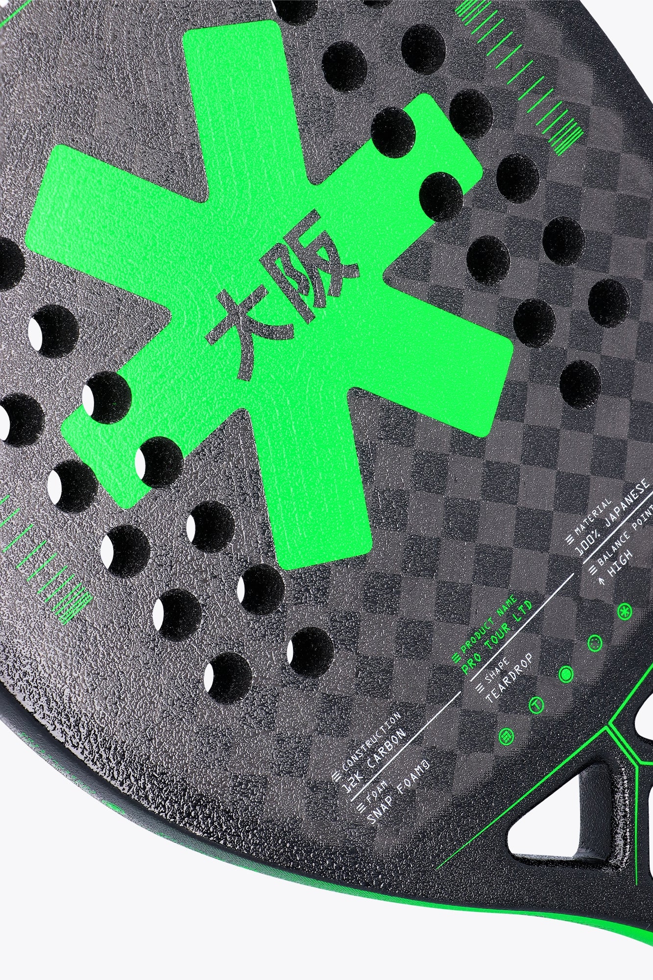 Osaka Beach Tennis Racket - Pro Tour LTD | Iconic Black | Osaka World